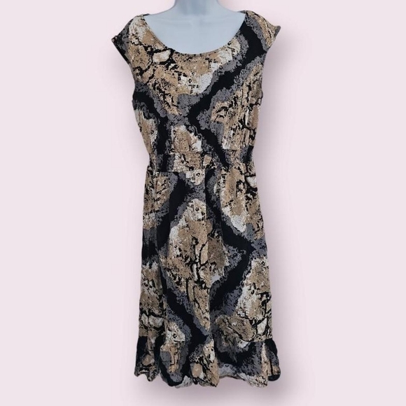 AB Studio | Dresses | Western Snake Skin Dress | Poshmark